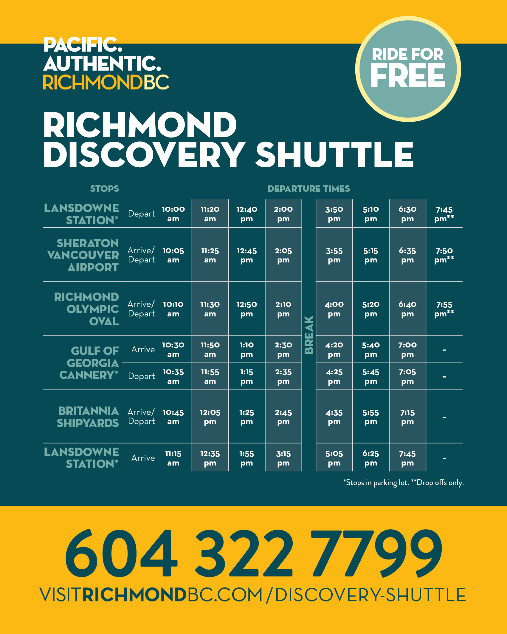 Discovery Shuttle Bus | Tourism Richmond, BC