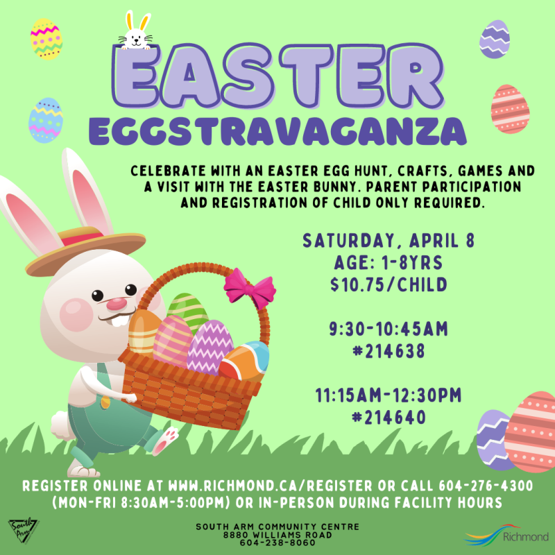 Hop to these Richmond Easter Happenings | Richmond BC